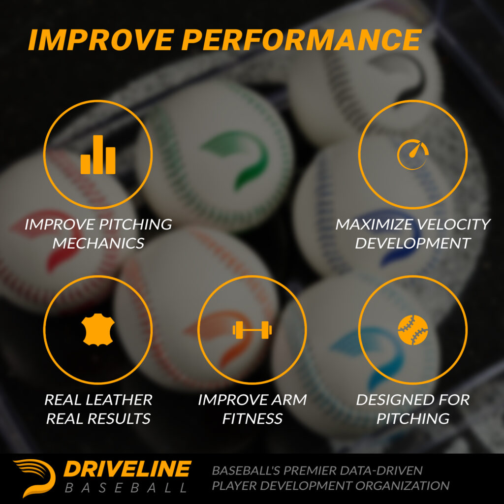 Driveline Leather Weighted Baseballs - Driveline Baseball