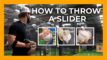 How to Throw a Slider - How to Throw Series | Driveline Baseball
