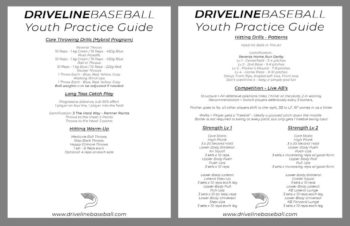Free Youth Baseball Practice Guide | Driveline Baseball