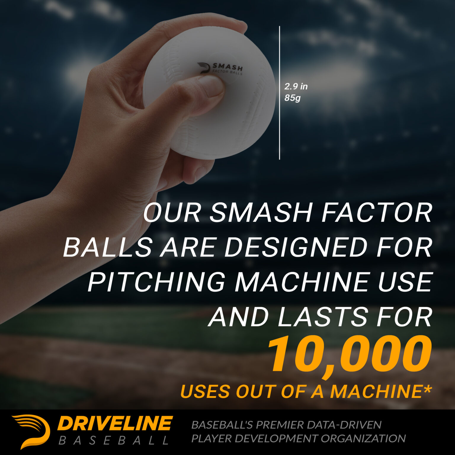 Smash Factor Balls™ - Driveline Baseball